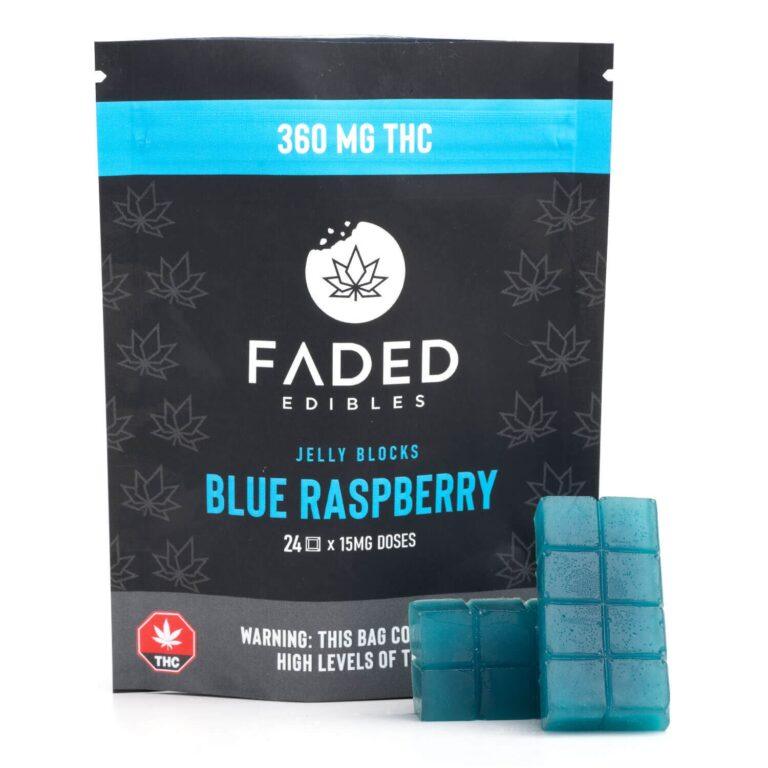 Faded Edibles - Blue Raspberry 360mg | Prime Buds | primebuds abbotsford