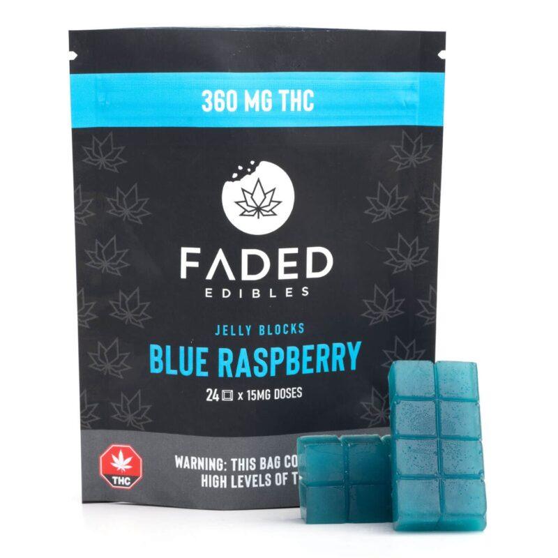 Faded Edibles - Blue Raspberry 360mg | Prime Buds | primebuds abbotsford